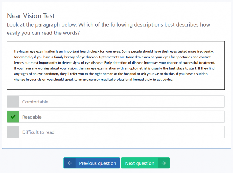 CheckMyVision – Thomson Software Solutions